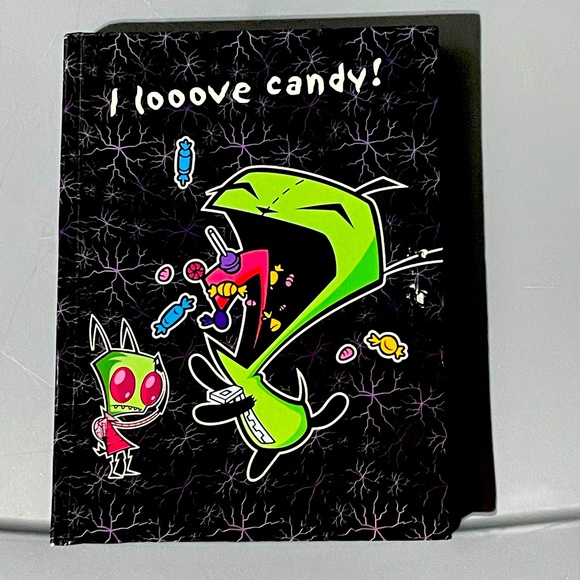 Office | Invader Zim Vintage Hardcover Notebook 0s 2000s Nickelodeon ...